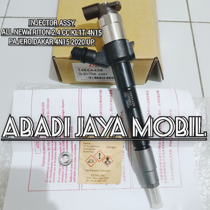 Jual INJECTOR INJEKTOR ASSY PAJERO DAKAR 4N15 ALL NEW PAJERO DAKAR ...