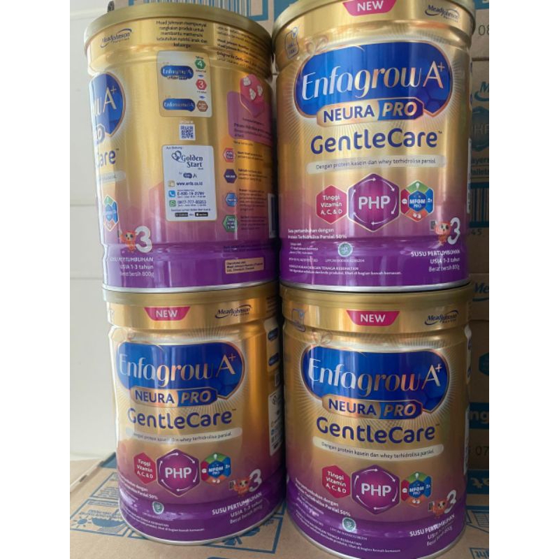 Jual Enfagrow Gentle Care tahap 3 ( 4 kaleng x 800gr) exp 2026 | Shopee ...