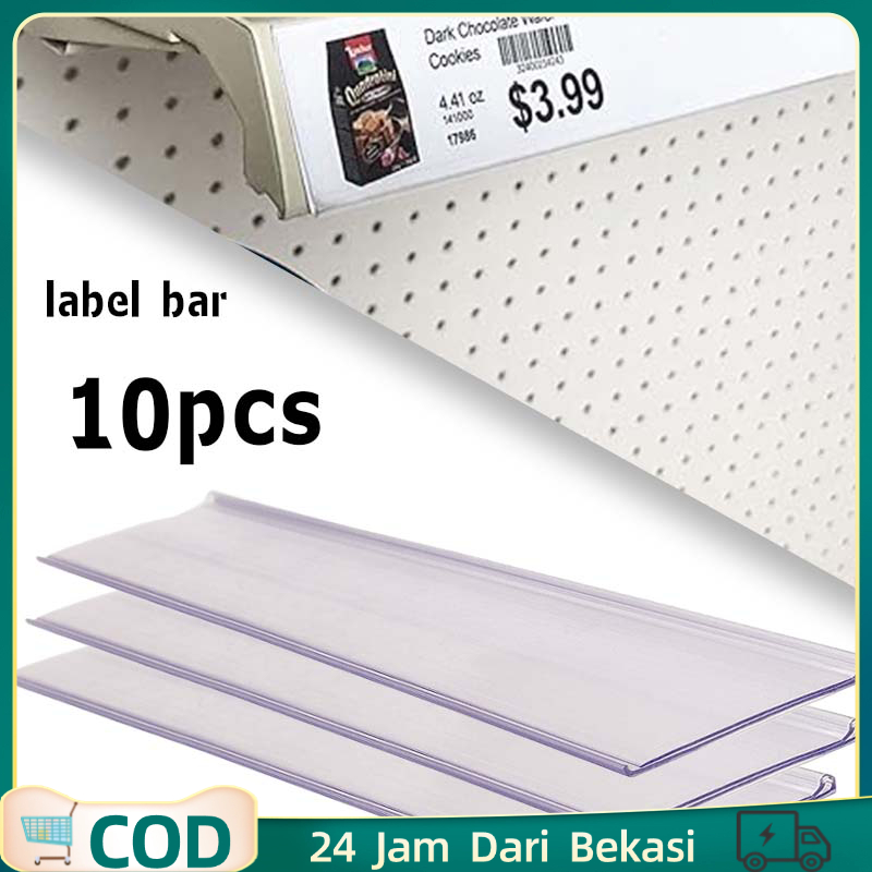 Jual Label Harga Rak Price Rail Double Tape Price Tag Showcase Price ...