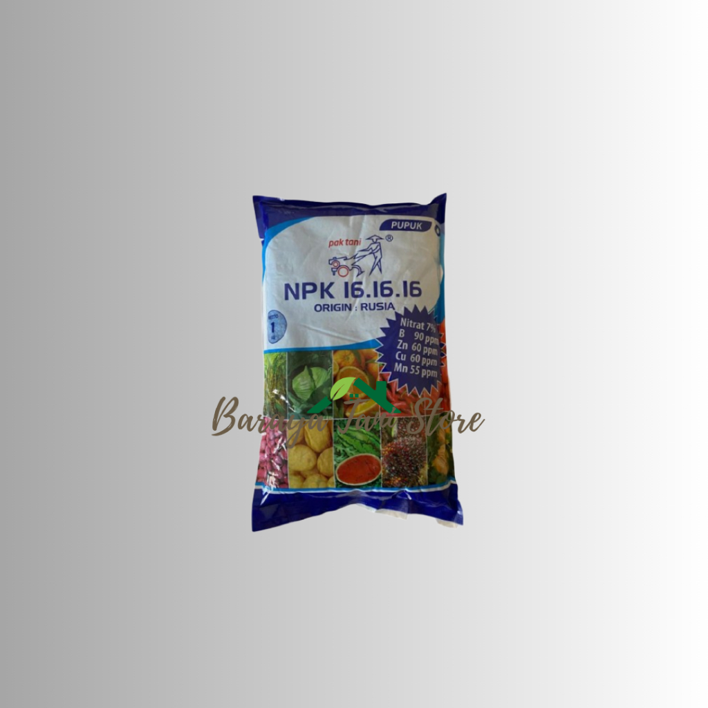 Jual PUPUK NPK MUTIARA 16.16.16 PAK TANI BIRU 1 KG KEMASAN PABRIK ...