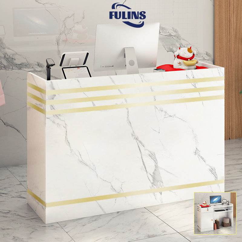 Jual ⭐Garansi⭐meja kasir minimalis toko meja resepsionis minimalis meja ...