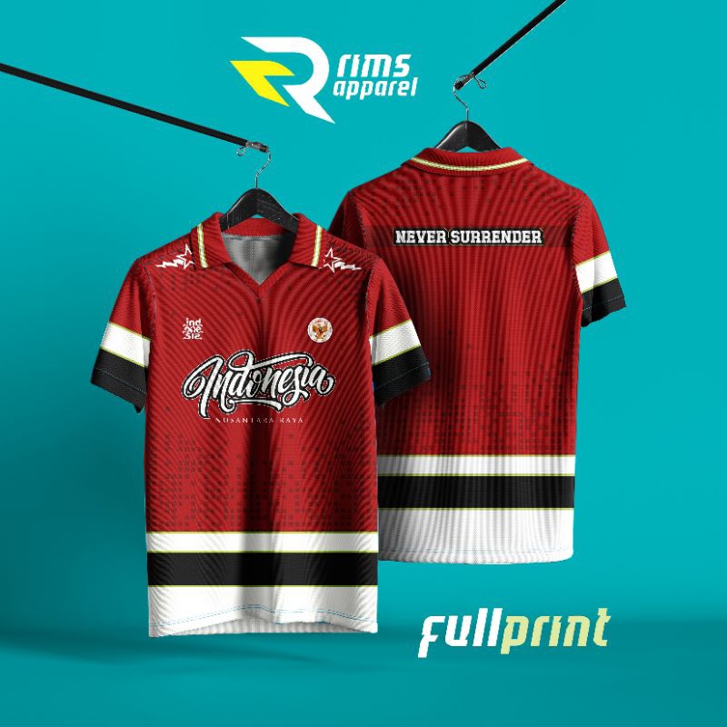 Jual JERSEY TIMNAS INDONESIA NUSANTARA FANTASY / RETRO VINTAGE / Jersey ...