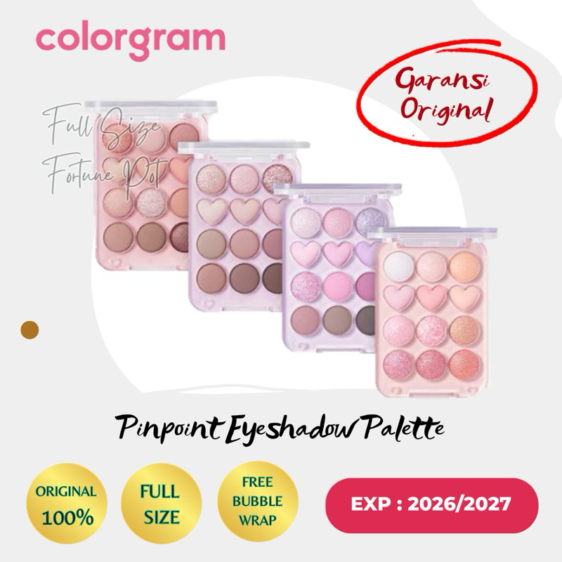 Jual [READY] COLORGRAM Pinpoint Eyeshadow Palette | Shopee Indonesia
