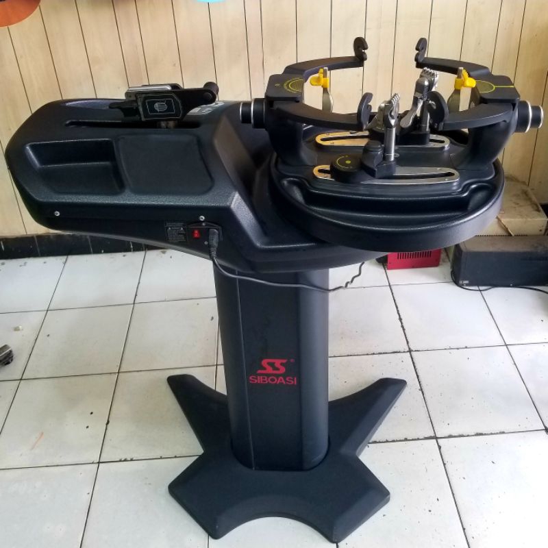 Jual Mesin Senar Raket Badminton Digital SIBOASI | Shopee Indonesia