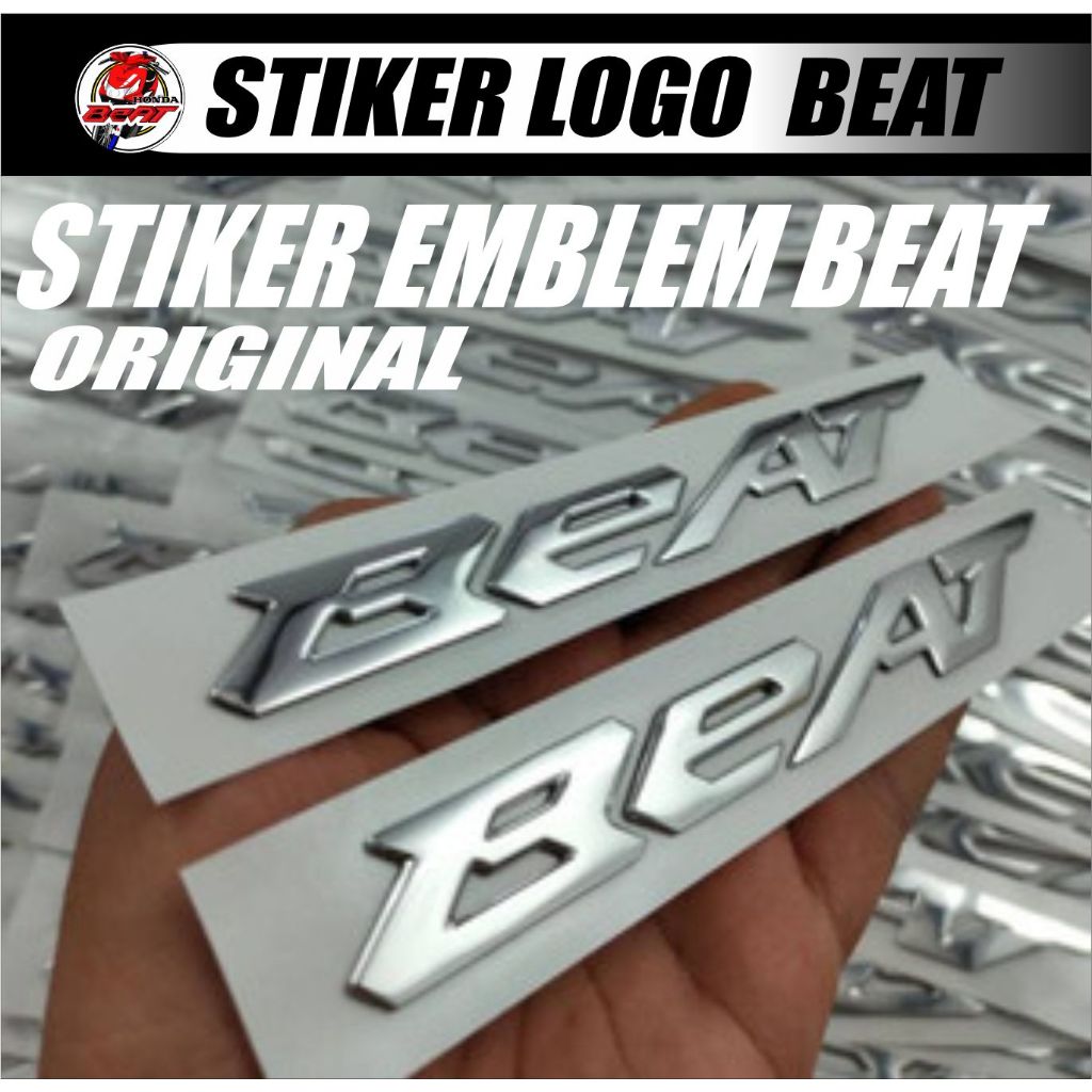 Jual Stiker Logo Beat Original | Shopee Indonesia