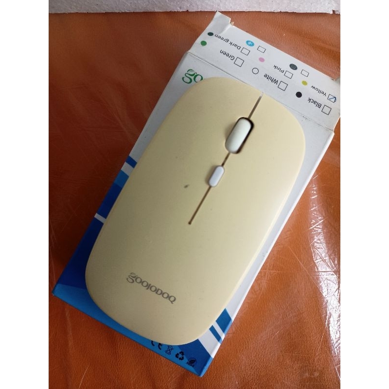 Jual Goojodoq Dual Mode 2.4Ghz Wireless Bluetooth 2 in 1 Cordless Mouse ...