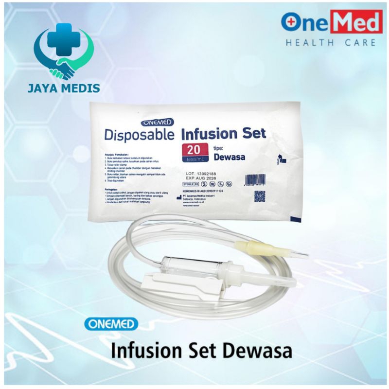 Jual Infused Dewasa Selang Infusion Set Alat Infus/ satuan pcs | Shopee ...