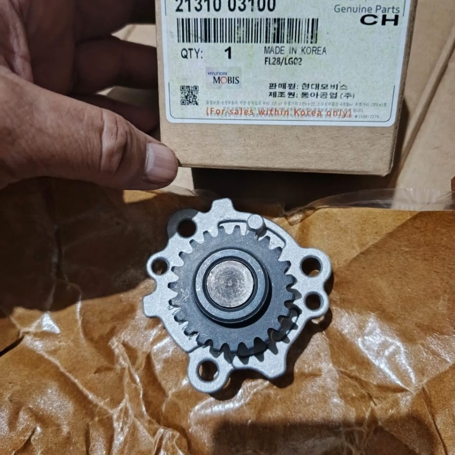 Jual POMPA OLI ENGINE HYUNDAI GRAND I10 TAHUN 21310 03100 / 1200 CC ...