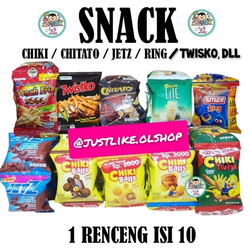 Jual Snack Makanan Ringan TWISTKO/ CHITATO / CHIKI BALLS / JETZ ...