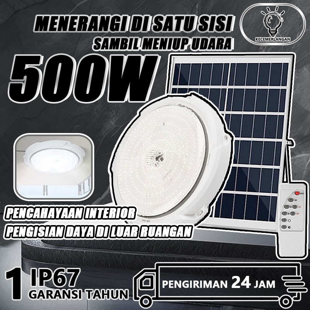 Jual 【Garansi 1 Tahun】Lampu Plafon Tenaga Surya LED untuk Interior ...