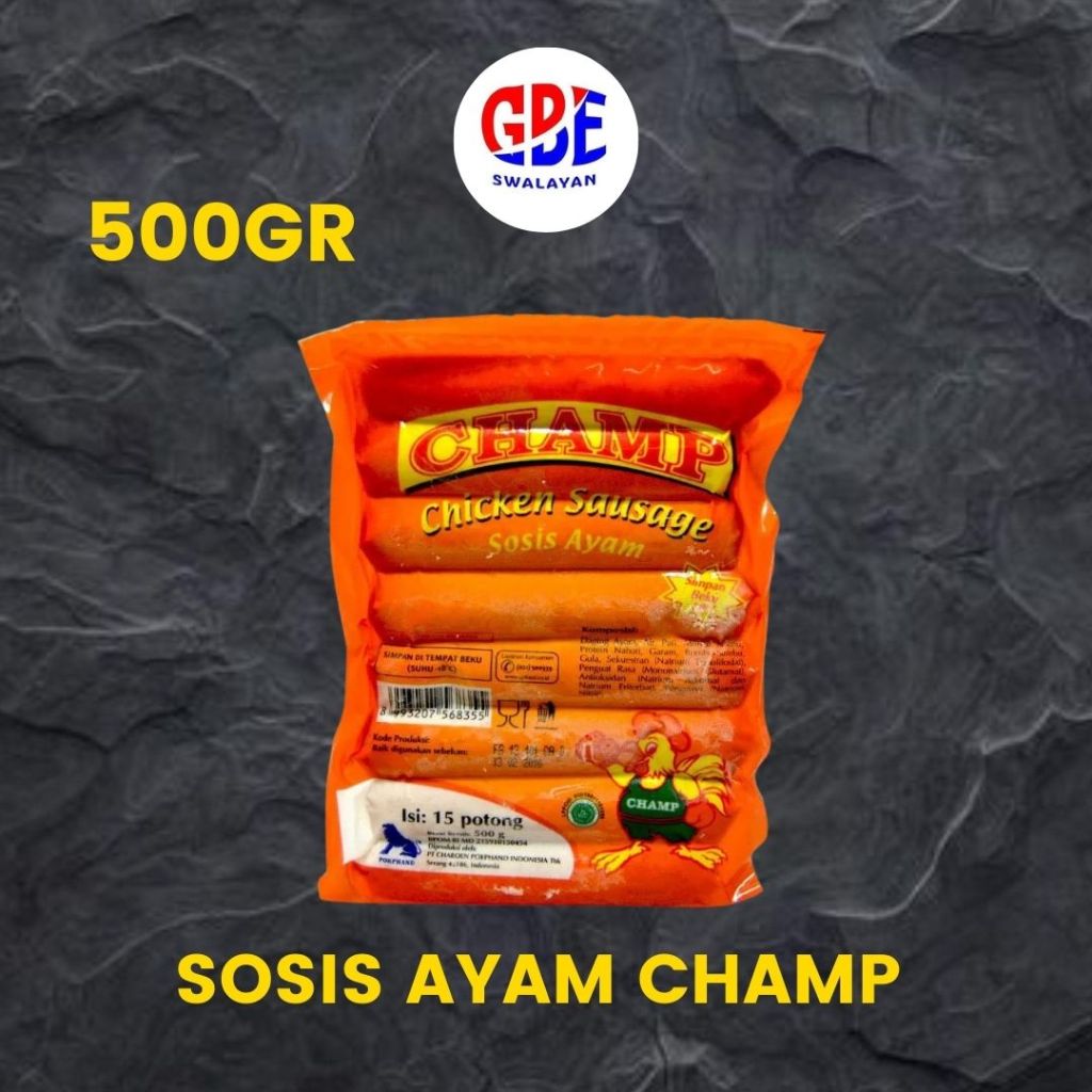 Jual Sosis Ayam Champ 500gr ( 15 Potong ) | Shopee Indonesia