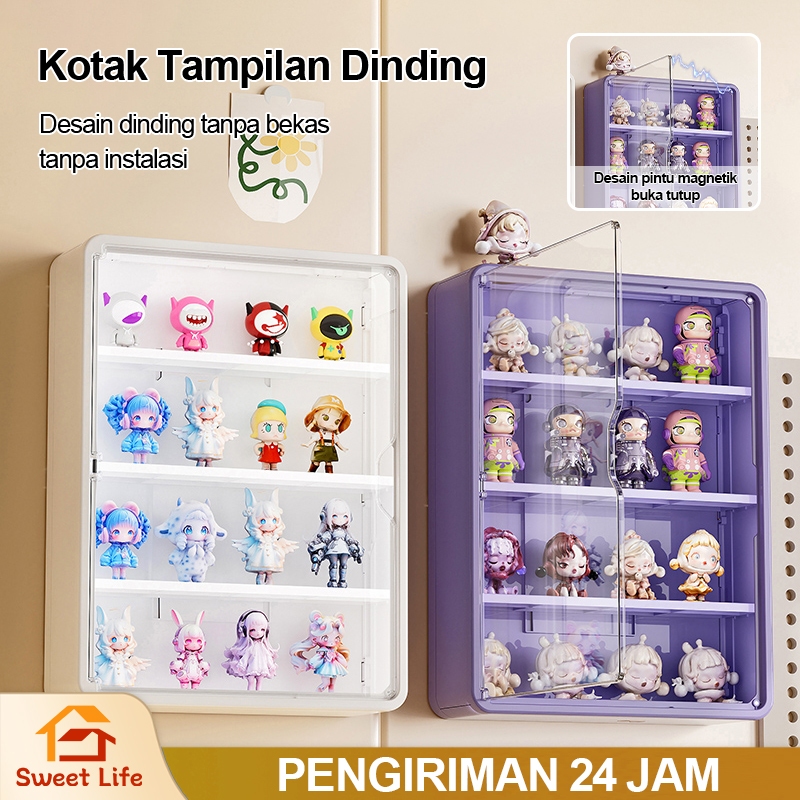 Jual 【COD】Sweet Life_ Rak Display Mainan Gantung/ Kotak Buta Display ...