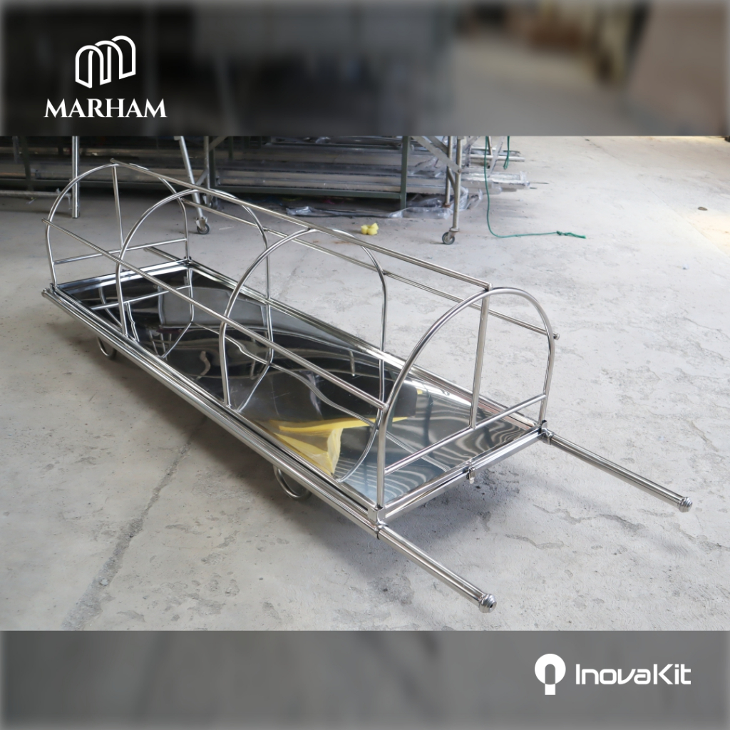 Jual Keranda Mayat & dan tempat pemandian Jenazah Stainless (1 set ...