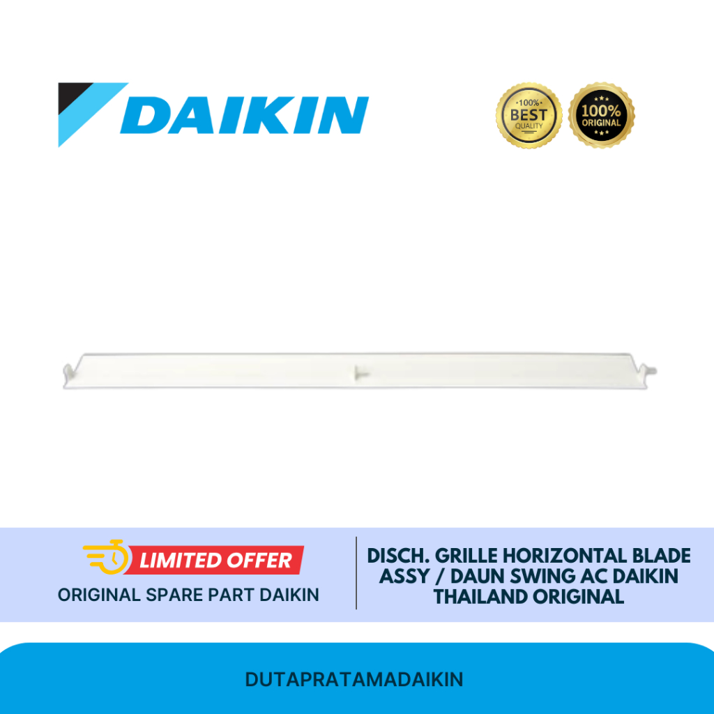 Jual DISCH. GRILLE HORIZONTAL BLADE ASSY / DAUN SWING AC DAIKIN ...