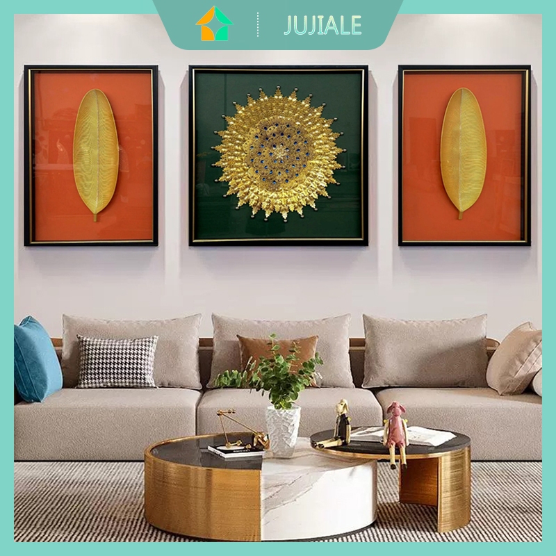 Jual Ruang tamu dekorasi Mural ruang makan Dekorasi dinding Mural tiga ...