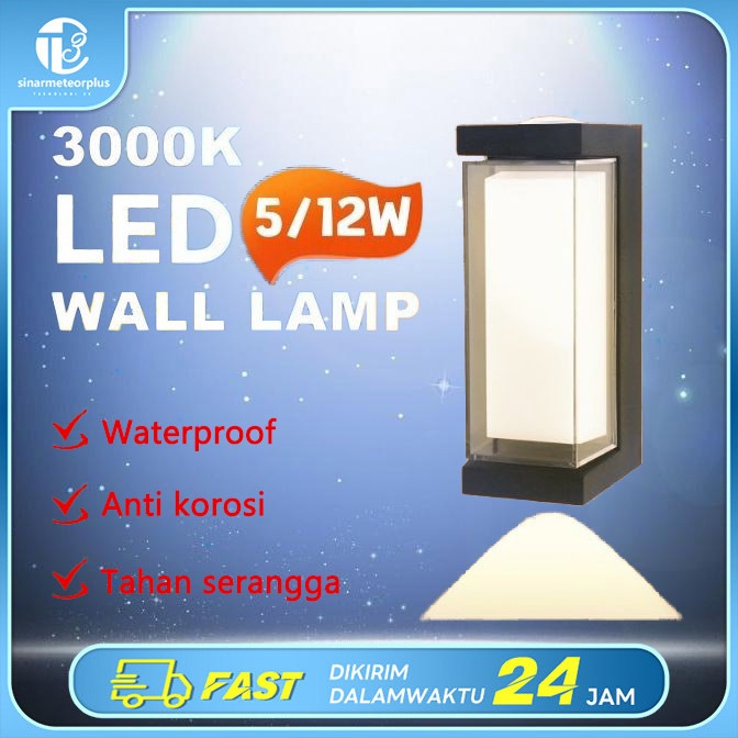 Jual 【COD】Lampu Dinding Led 2 Arah Indoor Atau Outdoor 12W LED Lampu ...