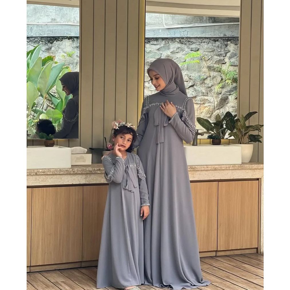 Jual COD Busana Couple Muslim Mom & kids Referensi Usia 9-12 Tahun ...