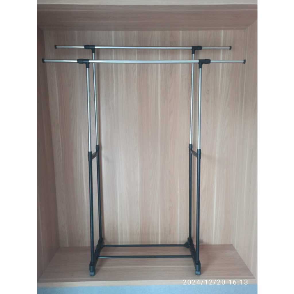 Jual SHENAR - ( DOUBLE STAND HANGER - DAISY ) STAND HANGER DOUBLE STAND ...