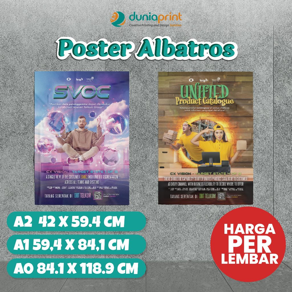 Jual Poster Dinding | Poster Albatros | Poster Custom | Cetak Poster ...