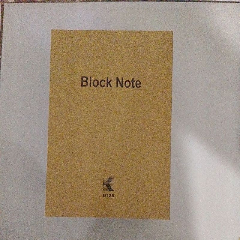 Jual Block note 100sheet polos 1/4 folio | Shopee Indonesia