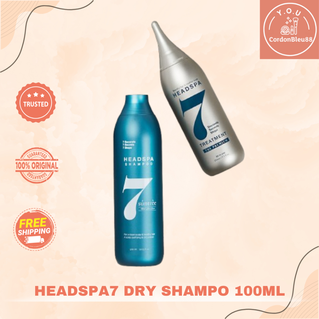 Jual HEADSPA7 Dry Shampo No Wash 100ml HEADSPA 7 | Shopee Indonesia