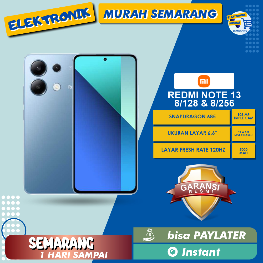 Jual Xiaomi Redmi Note 13 4G [8GB+128GB] [8GB+256GB] [NO REPACK ...