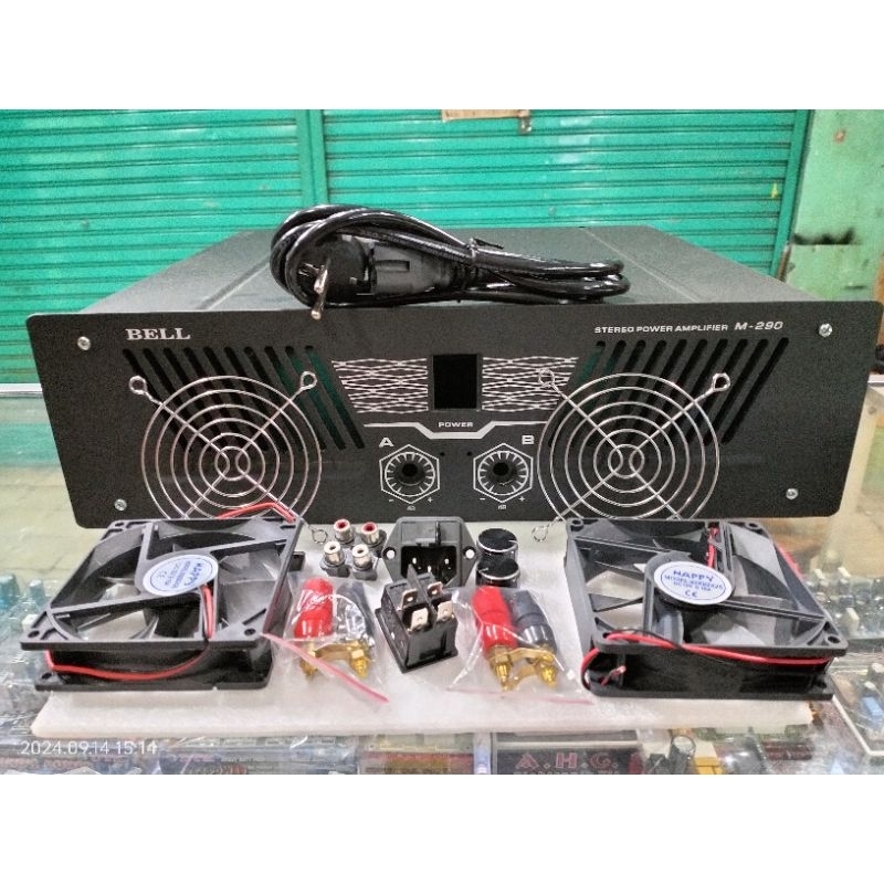 Jual Bell Stereo Power Amplifier M-290 | Shopee Indonesia