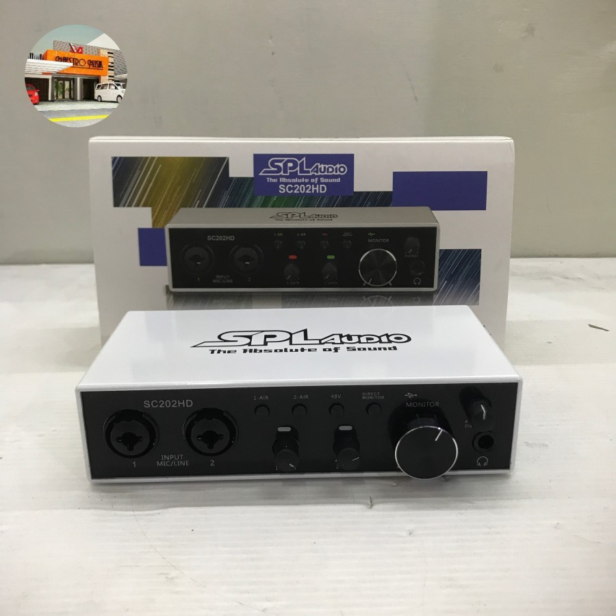 Jual SPL AUDIO SC202HD / SC 202 HD Soundcard 2input 2output ORIGINAL ...