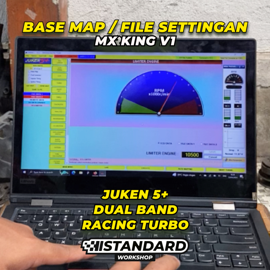 Jual FILE SETTINGAN ECU JUKEN 5+ MX KING V1 SPEK STANDAR | Shopee Indonesia