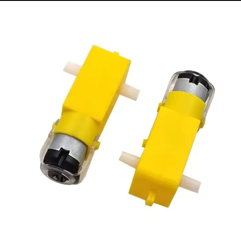 Jual GEM-DC6V Gearbox motor DC 6V Motor gearbox Dinamo smart car wheel ...