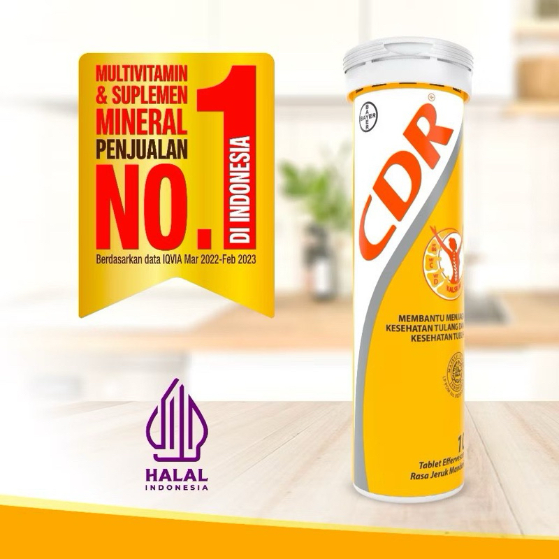 Jual CDR ISI 10 Tablet / 20 TERMURAH Suplemen Kalsium Rasa Jeruk ...