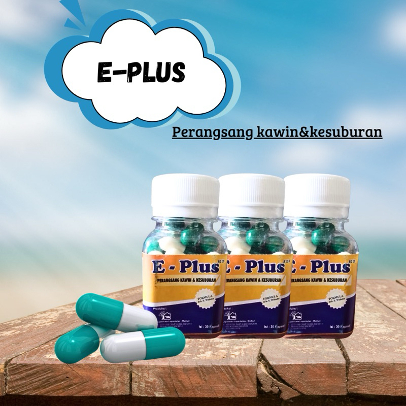 Jual E Plus isi 40 Kapsul Eplus Perangsang Kawin / Birahi dan ...