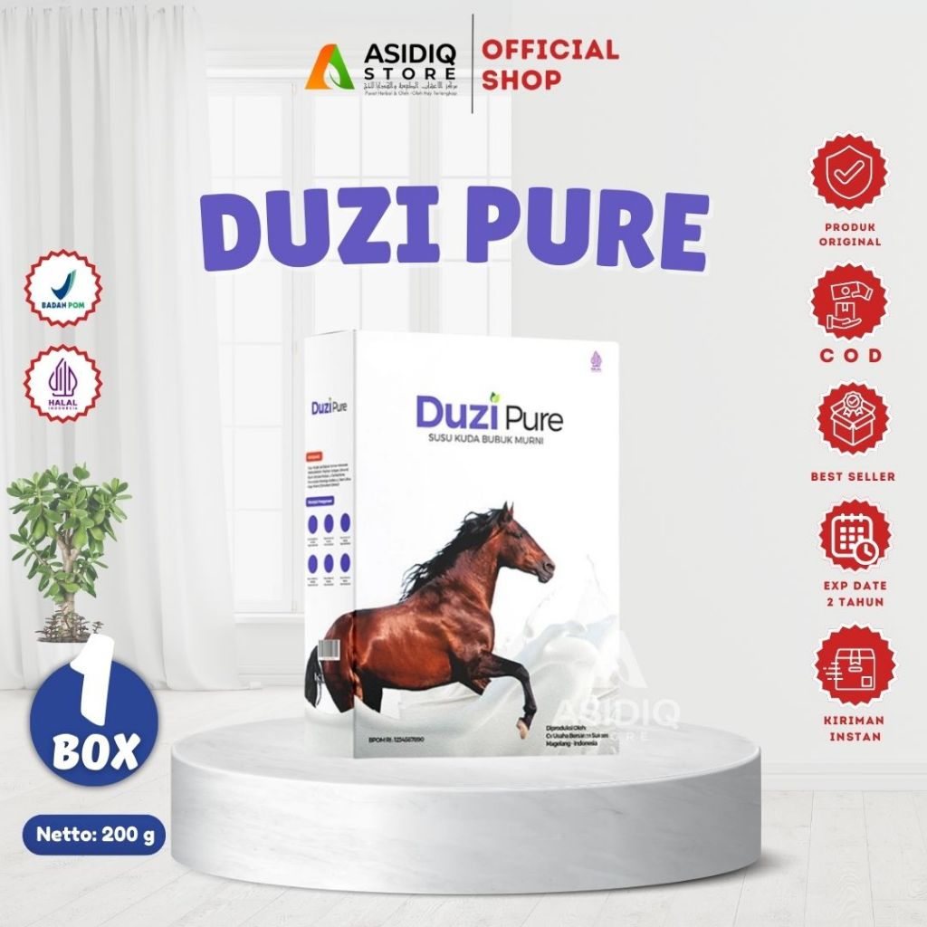 Jual Duzi Pure - Susu Kuda Liar Bubuk Minuman Sehat Menjaga Persendian ...