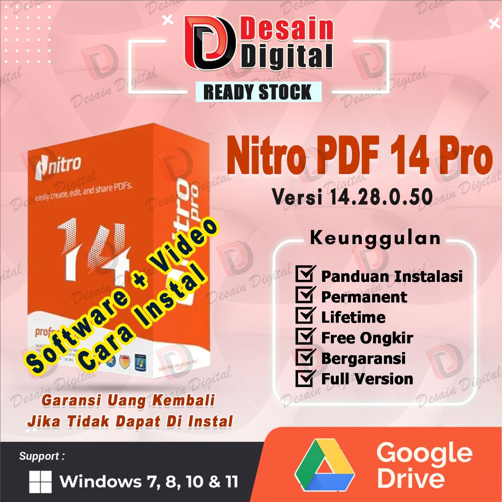 Jual Nitro PDF Pro 14 Full Version - Permanen | Shopee Indonesia