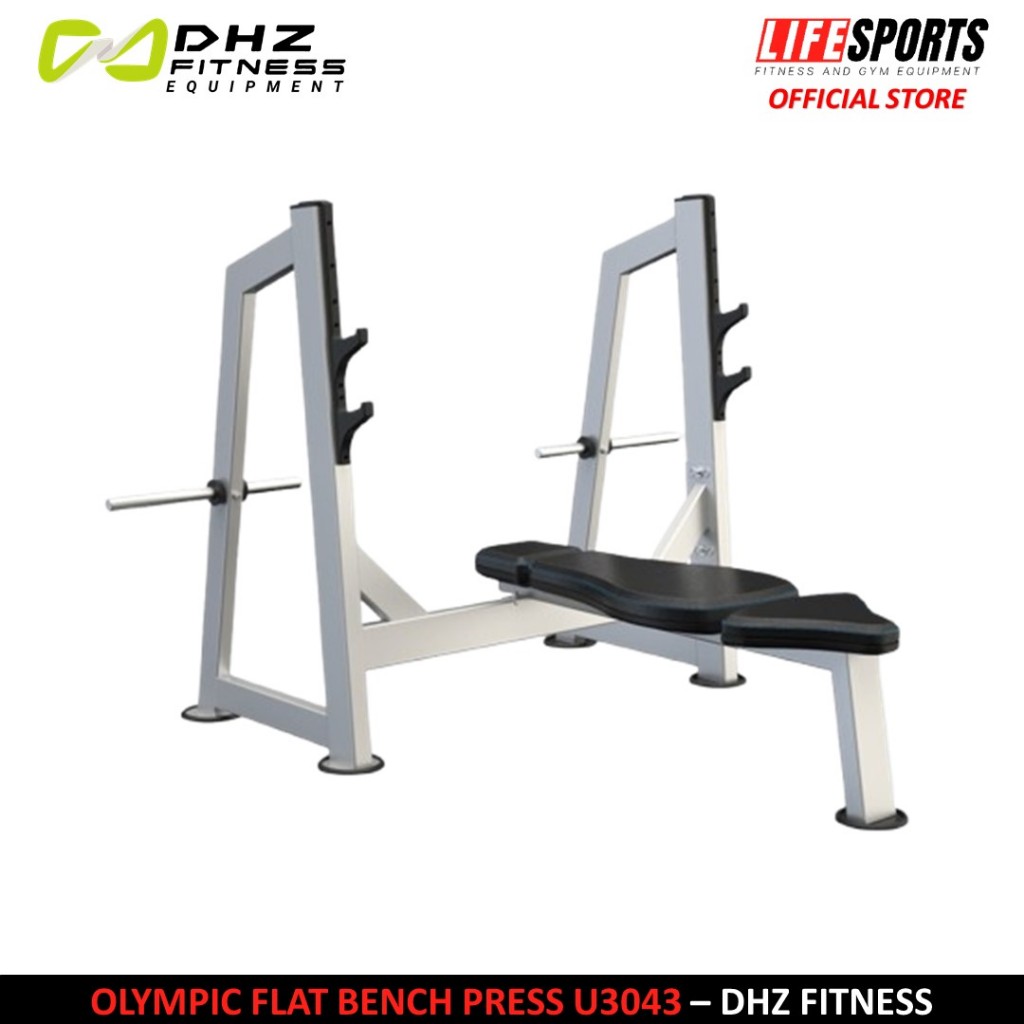 Jual Lifesports - New Alat Olahraga Fitness Gym Olympic Flat Bench ...