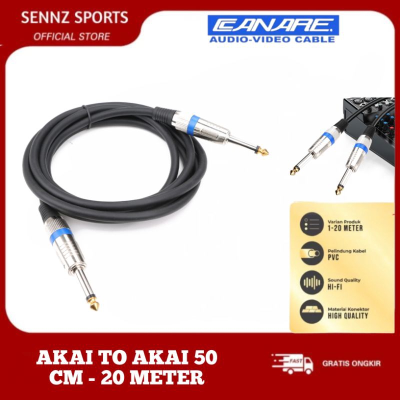 Jual Jack AKAI to AKAI/Kabel Mixer ke Power/Kabel Mixer/Kabel Audio ...