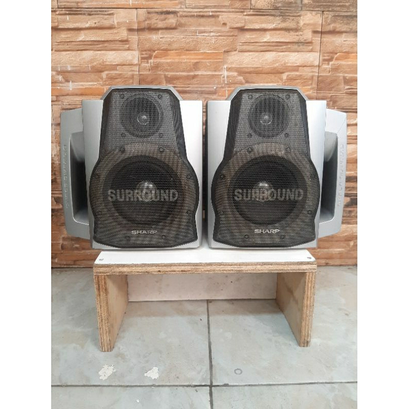 Jual Speaker Pasif Sharp Simba 2way Copotan Tape Sharp Simba (Bekas ...