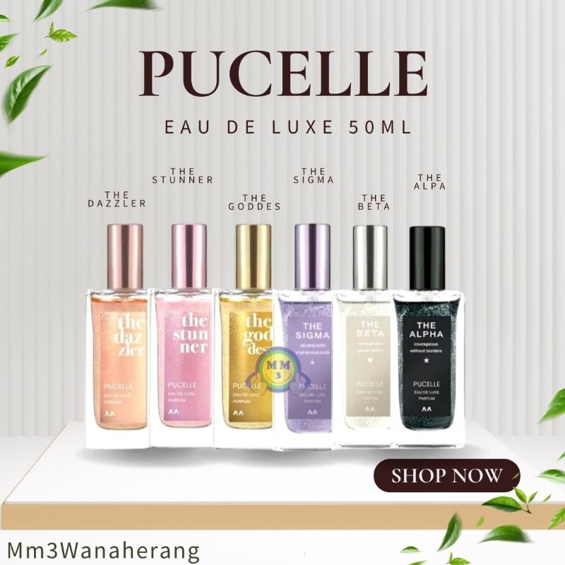 Jual PUCELLE EAU DE LUXE PARFUM 50ML NEW | Shopee Indonesia