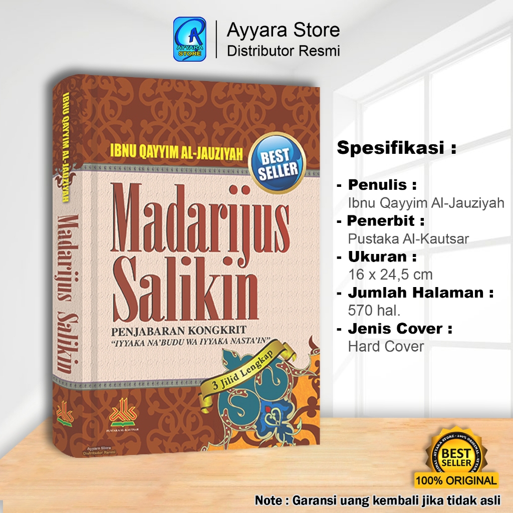 Jual Madarijus Salikin Penjabaran Kongkrit Iyyaka Na'budu Wa Iyyaka ...