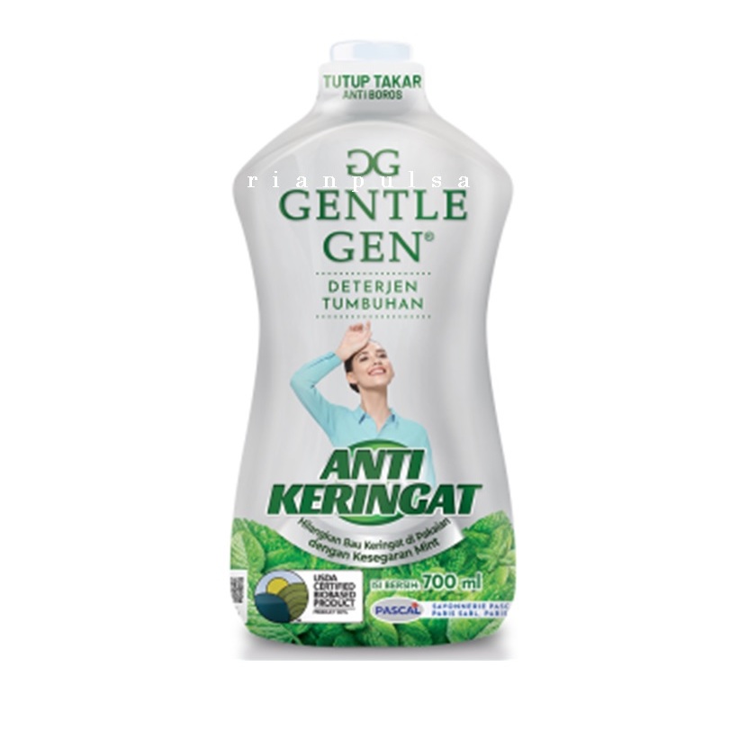 Jual Gentle Gen Deterjen Cair Konsentrat So Soft Detergen Tumbuhan ...