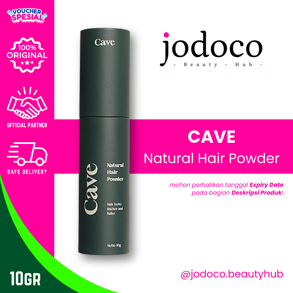 Jual Cave Natural Hair Powder 10gr Bedak Styling Rambut Pria Membuat ...