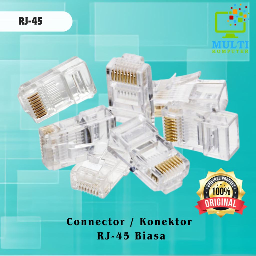 Jual Connector / Konektor RJ-45 Biasa | Shopee Indonesia