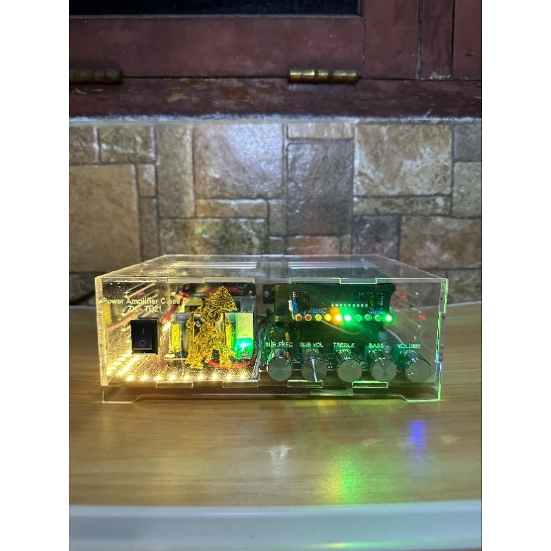 Jual Power Amplifier ZK-TB21 Box Akrilik | Shopee Indonesia