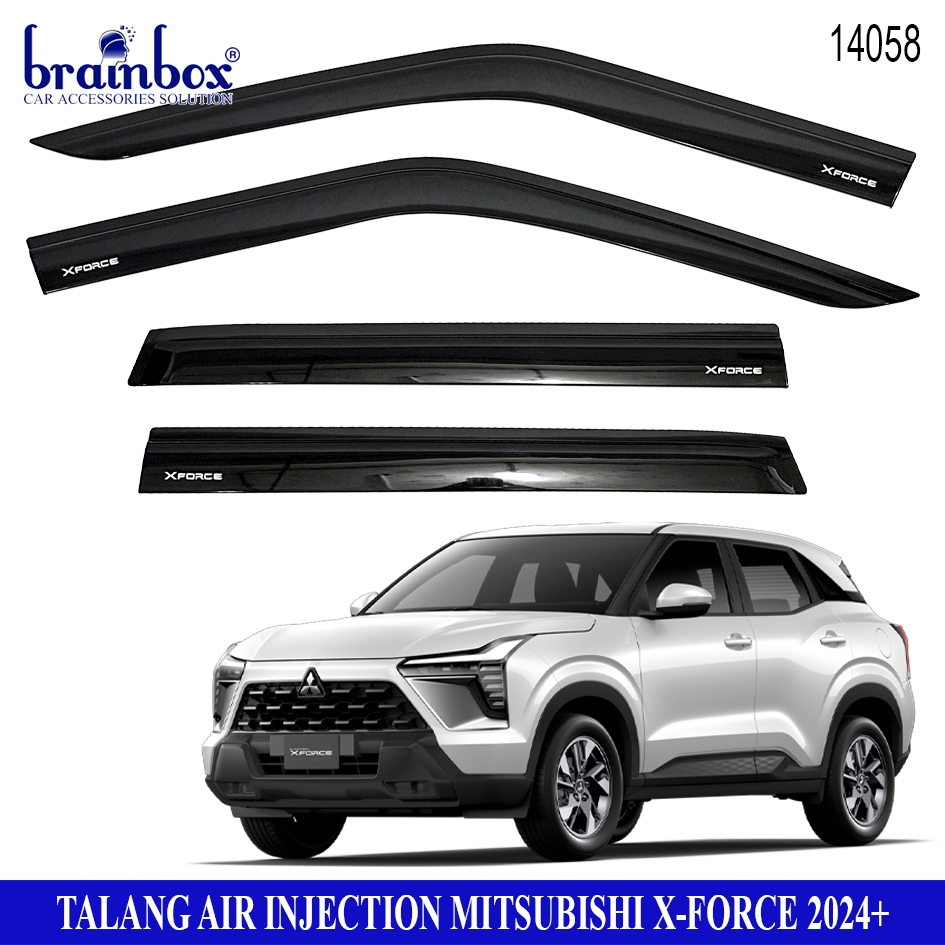 Jual Talang Air Injection Mitsubishi X-Force Xforce 2024+ Window Door Visor Deflector | Shopee ...