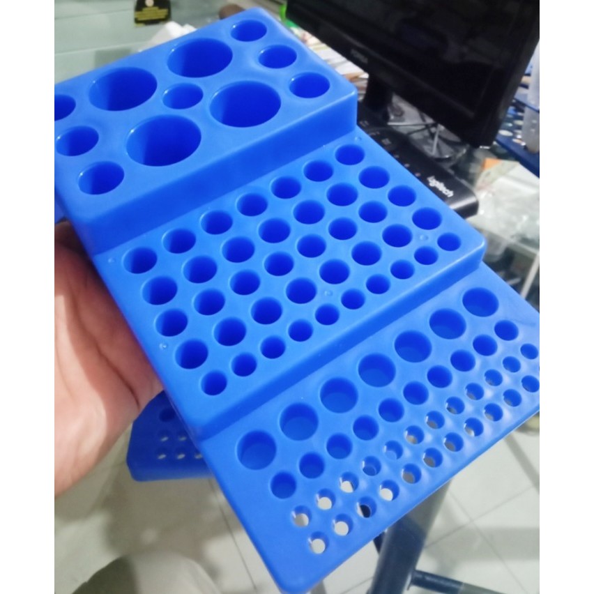 Jual Rak Vial dan Tube Biosharp Multilayer Multisize Tube Rack Ukuran 0 ...
