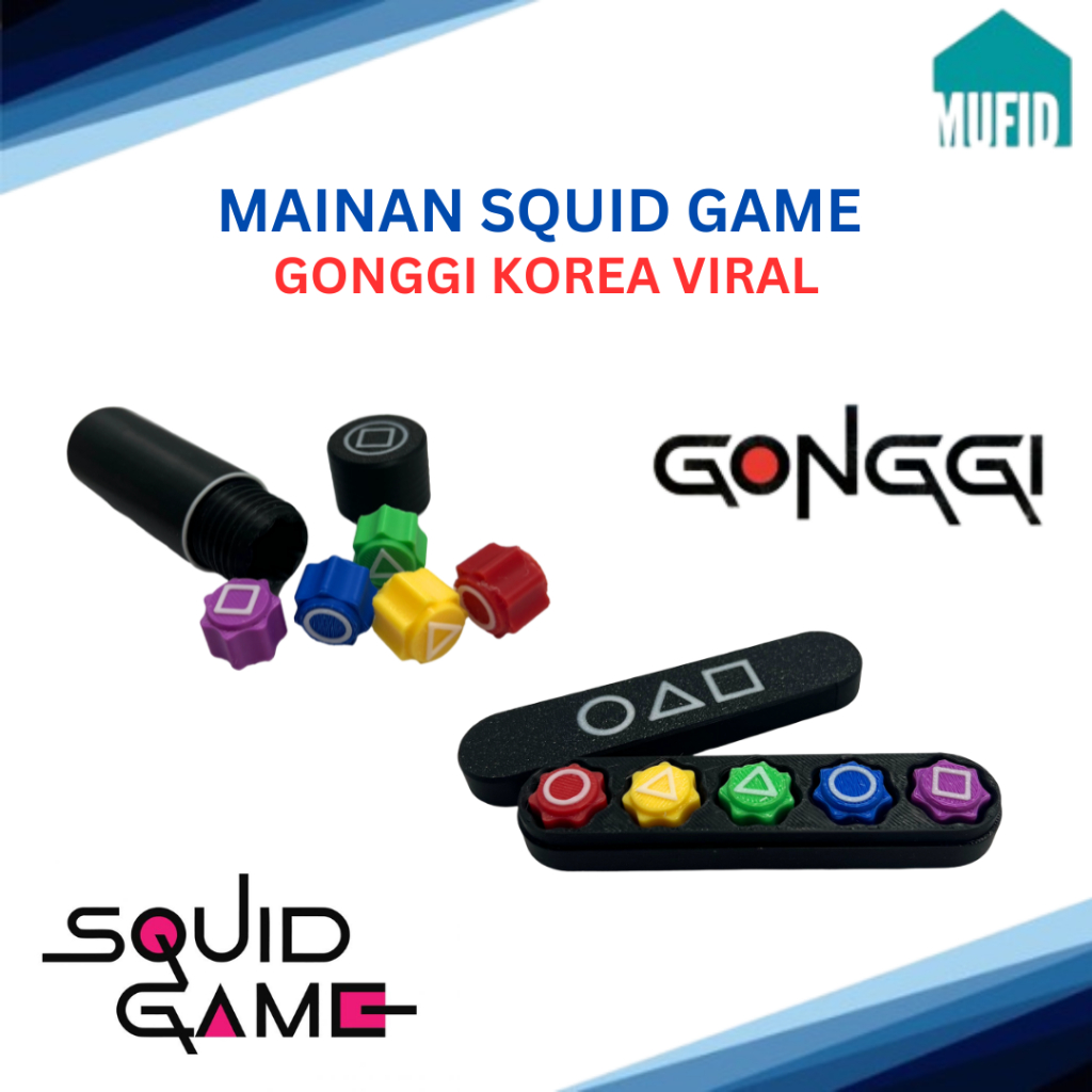 Jual Mainan Squid Game Gonggi Korea Viral | Shopee Indonesia