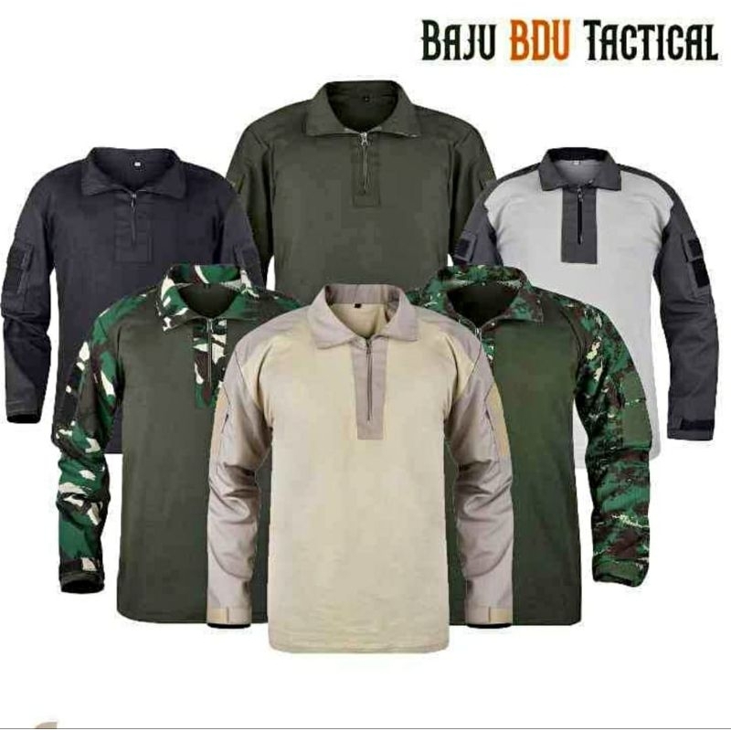 Jual BAJU KAOS BDU KAOS TACTICAL BDU ORIGINAL KAOS PRIA LAPANGAN OUTDOOR TNI MILITARY | Shopee ...