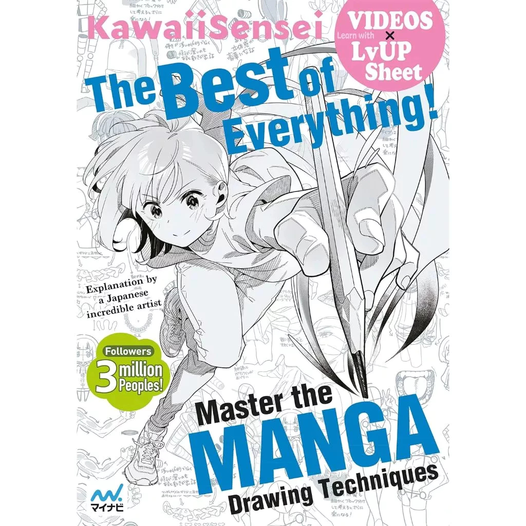 Jual [EN/JP] The best of everything ! Master the MANGA Drawing Techniques Book By KawaiiSensei ...