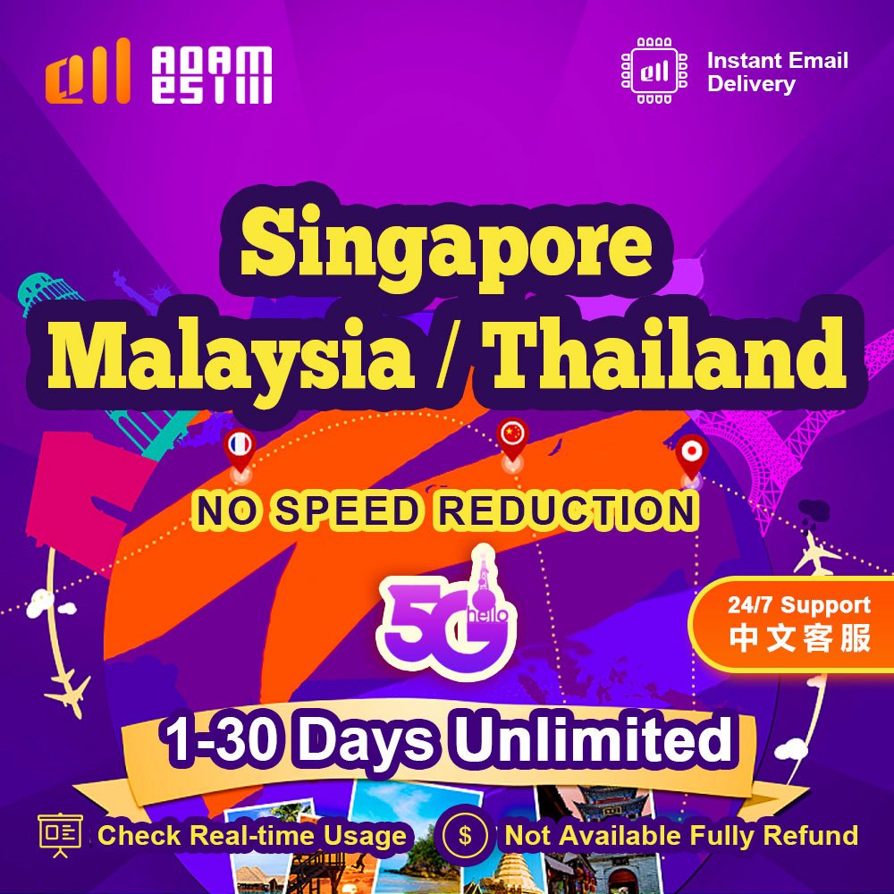 Jual eSIM Singapore Malaysia Thailand Unlimited | eSIM Singapore ... Jual eSIM Singapore Malaysia Thailand Unlimited | eSIM Singapore ...