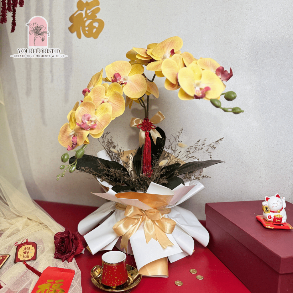 Jual ORCHID - Bunga Imlek Untuk Hampers Parcel CNY Cocok Dikasih Ke ...